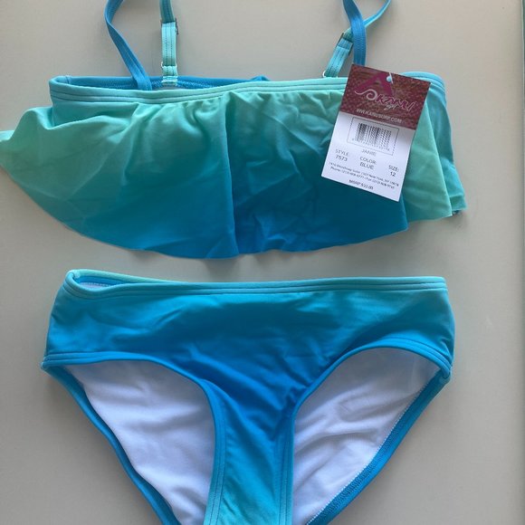 Swim | Kanu Surf Girls Swimsuit Size 12 Hobie Swimsuit Set Size 1 30 ...
